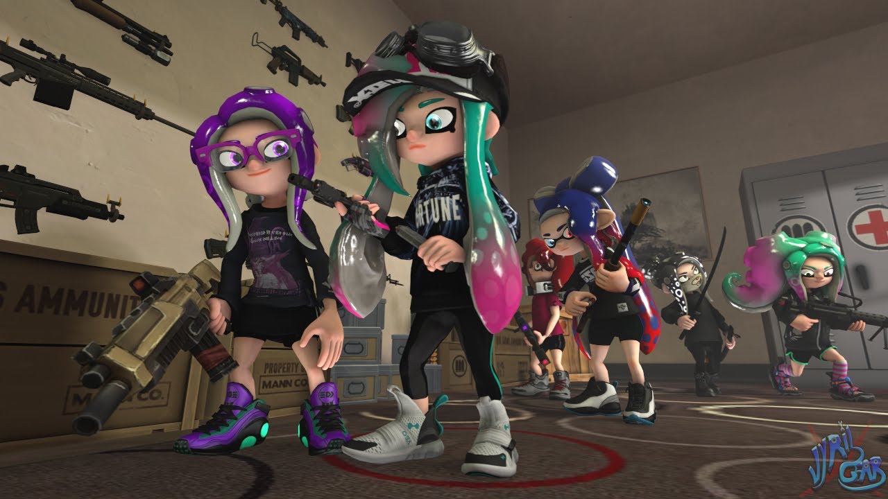 Collection Splatoon Sfm Timelapse Youtube