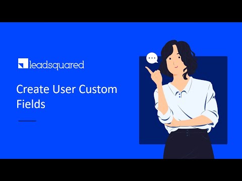 Create User Custom Fields Video Tutorial Youtube