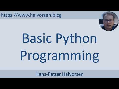 Basic Python Programming Youtube
