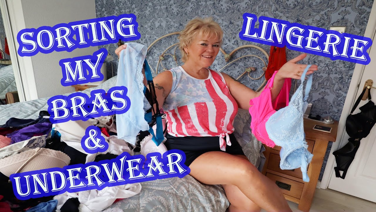 Grandma S Closet Sorting My Bras Underwear Lingerie Youtube