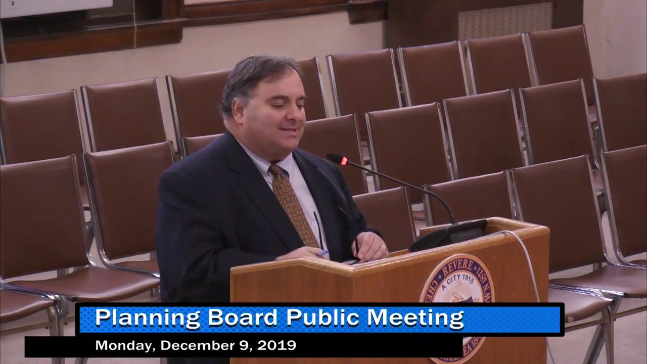 Planning Board Public Meeting 12 09 2019 Youtube