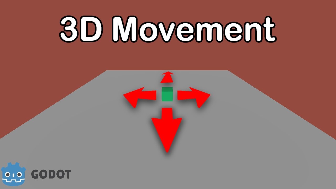 Godot How To Add 3d Movement Youtube