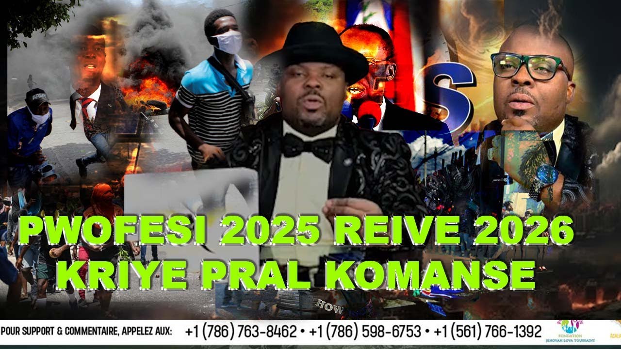 Lot Pwofesi 2025 Lova Toussaint Anko Pral Gen Kriye Padan Ane 2025 Rive