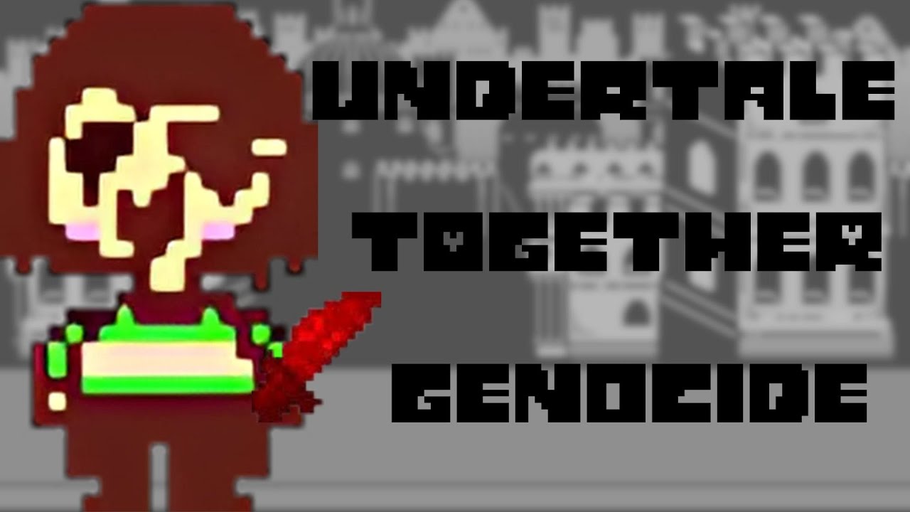Undertale Multiplayer But My Friend Does Genocide Youtube