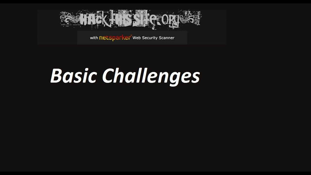 Hackthissite Tutorial Basic 3 Youtube