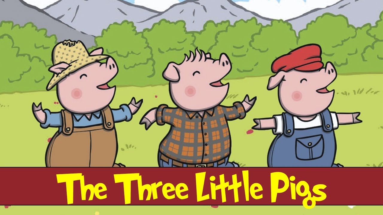 The Three Little Pigs Fairy Tales Youtube