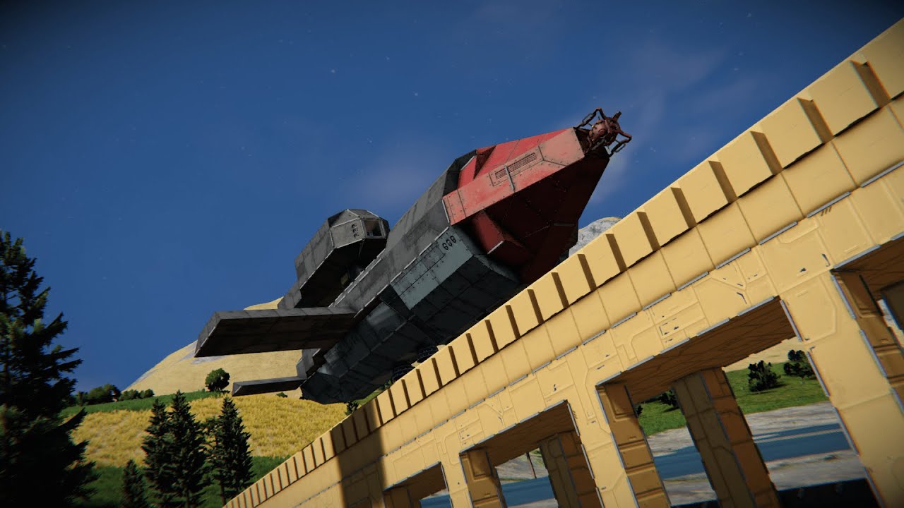 V 1 Rocket Showcase Space Engineers Youtube