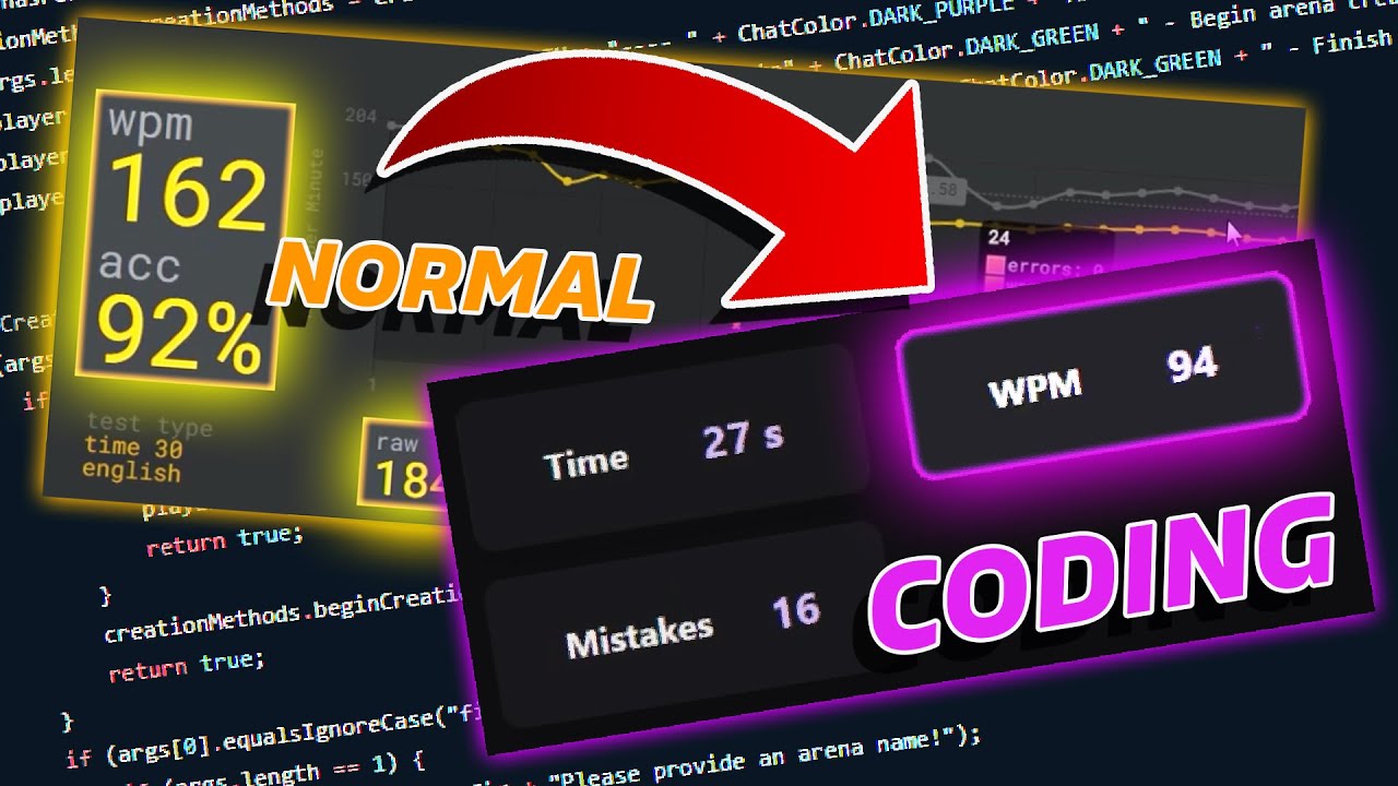 How To Code Faster By Typing Faster Youtube