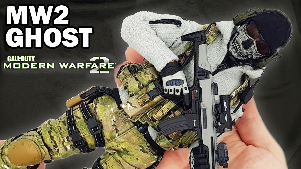 Simon Ghost Riley From Call Of Duty Modern Warfare 2 A Figure By