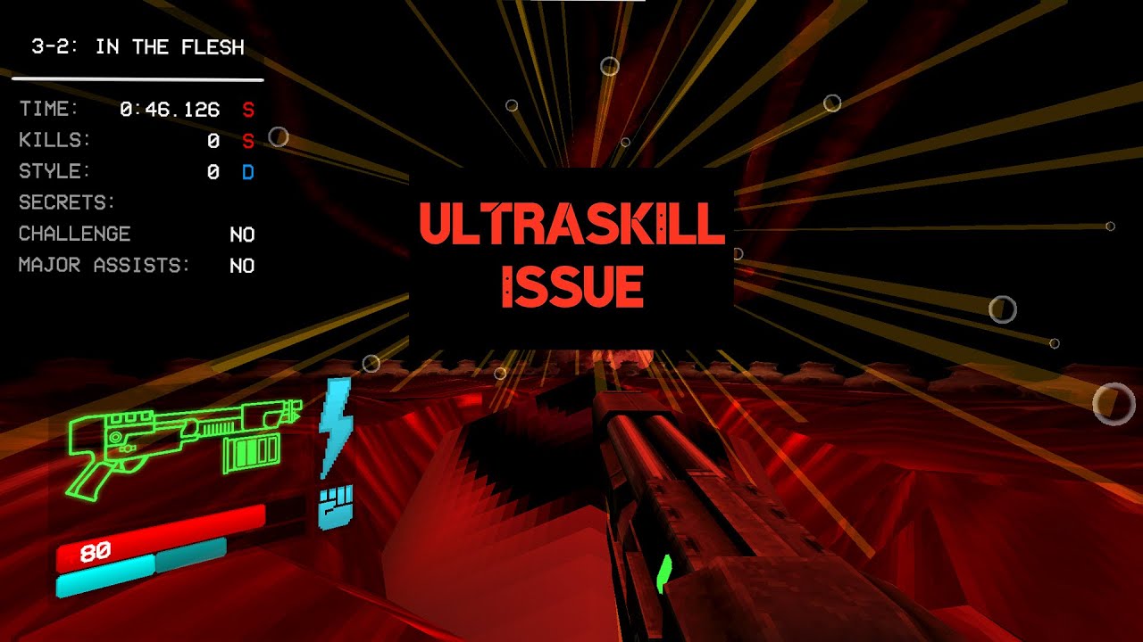 Ultrakill Brutal Difficulty Fighting Gabe Youtube