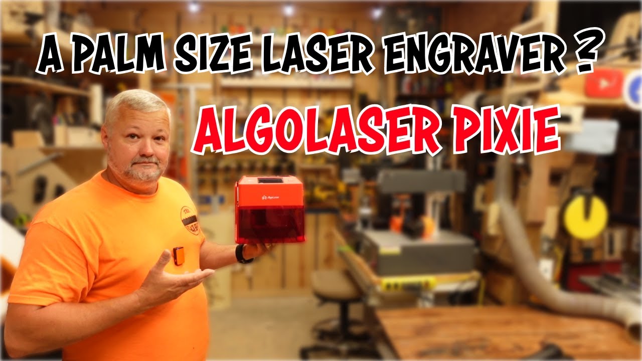 A Palm Size Laser Engraver Algolaser Pixie Youtube