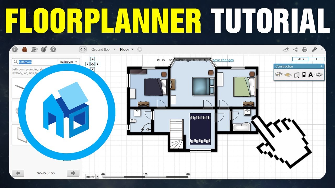 Floorplanner Tutorial How To Use Floorplanner Youtube