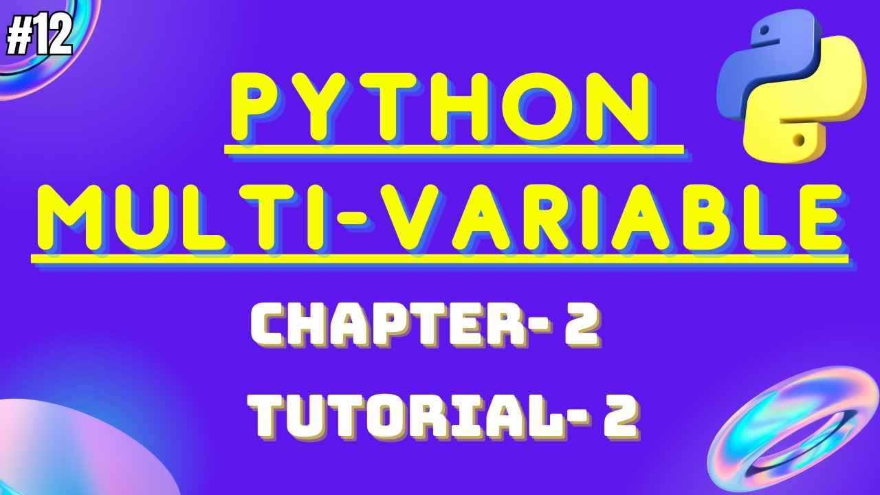Multiple Variable Assignment In Python Python Course 2024 Youtube
