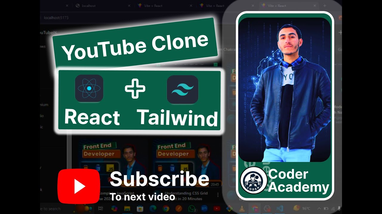 Youtube Clone With React And Tailwind Css 2025 Youtube