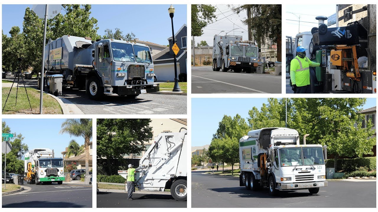 July 2020 Garbage Truck Compilation Summer Series Youtube