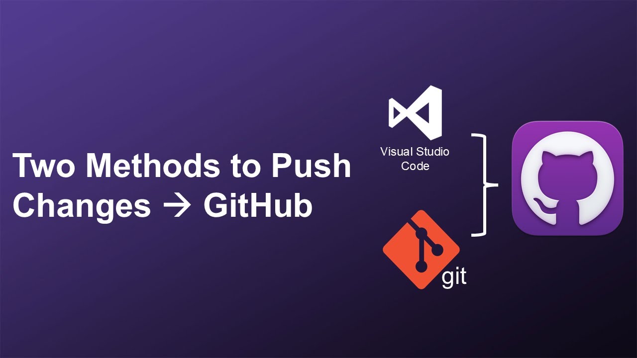 How To Push Project Code Changes From Visual Studio Code To Github