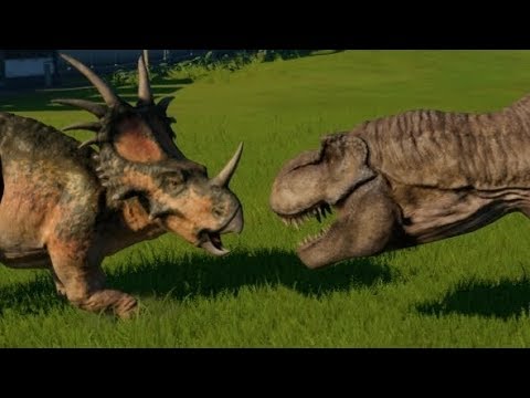 Tyrannosaurus Vs Triceratops Torosaurus Styracosaurus Pentaceratops