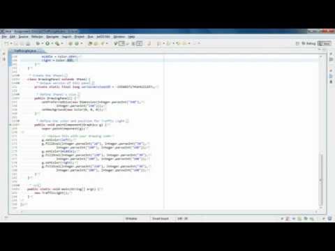Traffic Light Java Gui Youtube