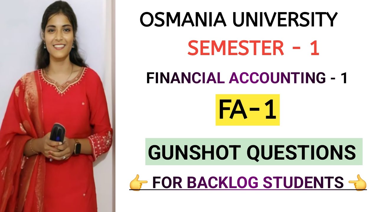 Fa1 Financial Accounting 1 Important Questions рџ ї Pass Sem