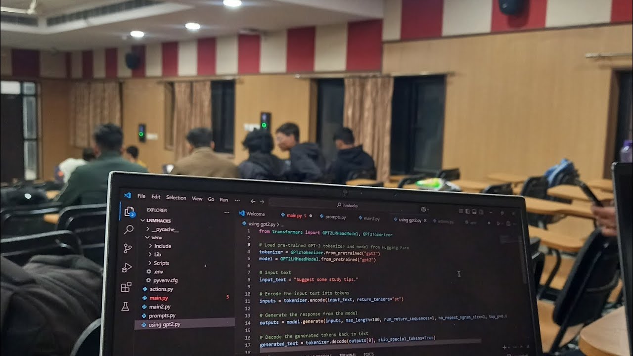 Atttending Our Very 1st Hackathon Lnmhacks Part 1 Pulling An All