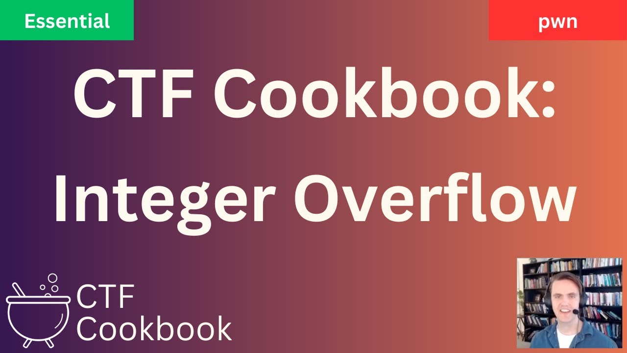 Integer Overflow Ctf Cookbook Pwn Youtube