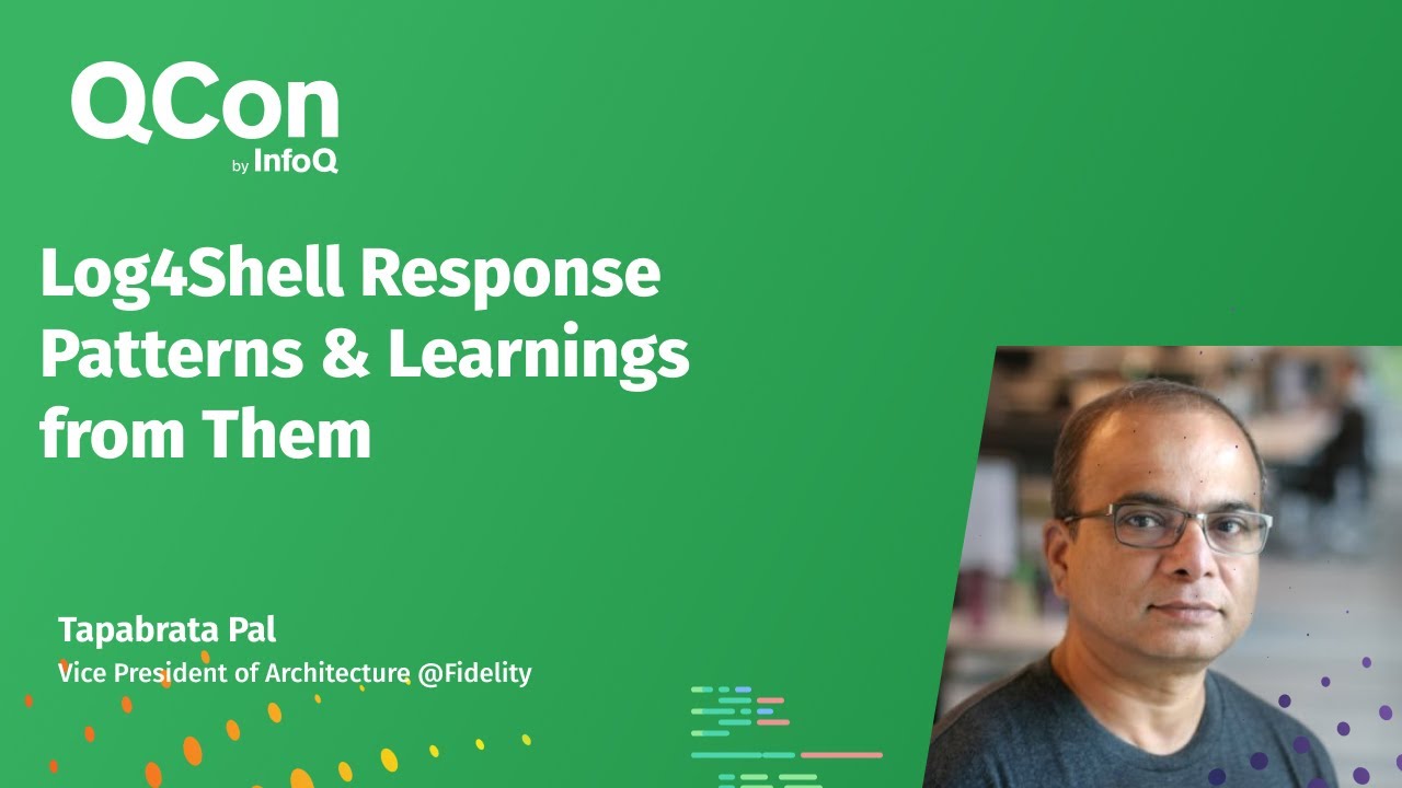 Log4shell Response Patterns Learnings From Them Youtube