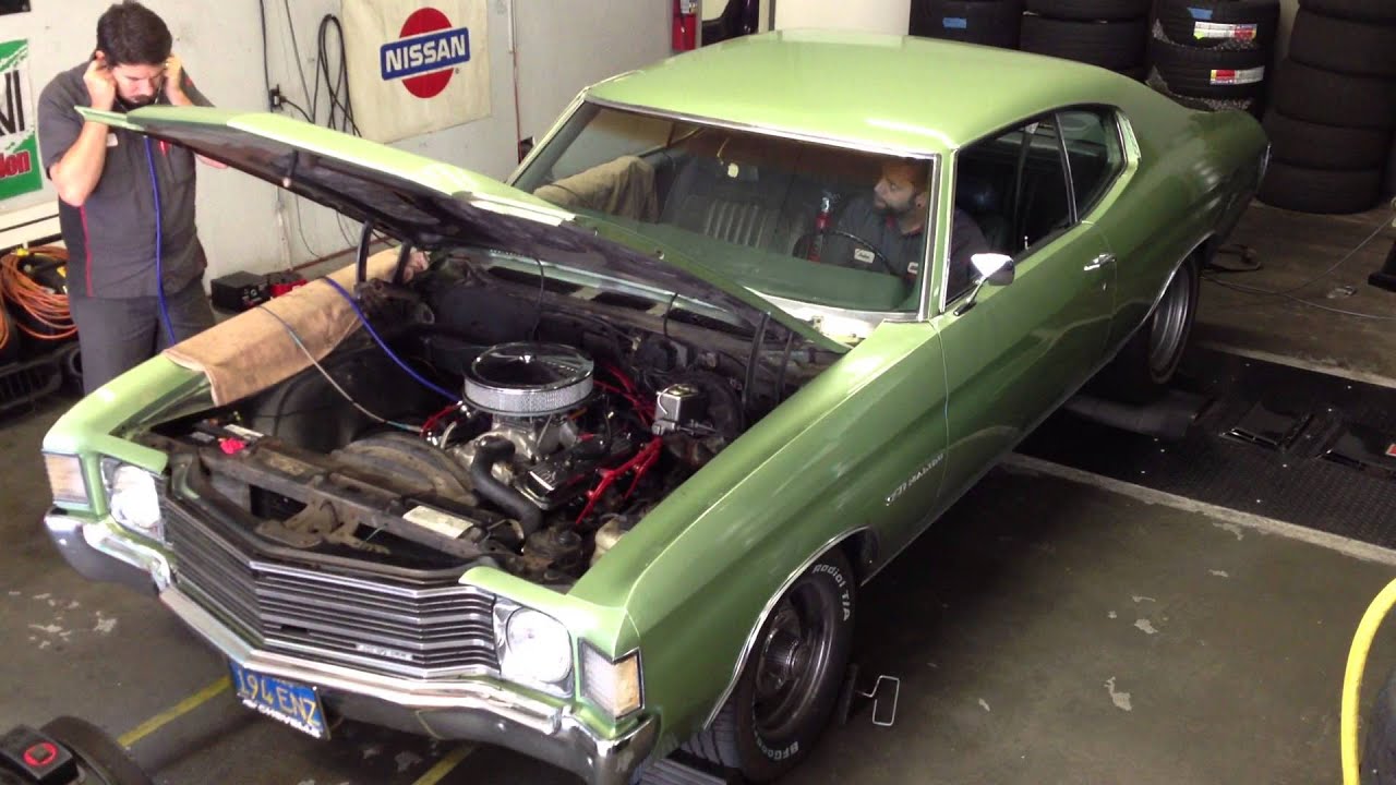 1972 Chevelle Chassis Dyno Youtube