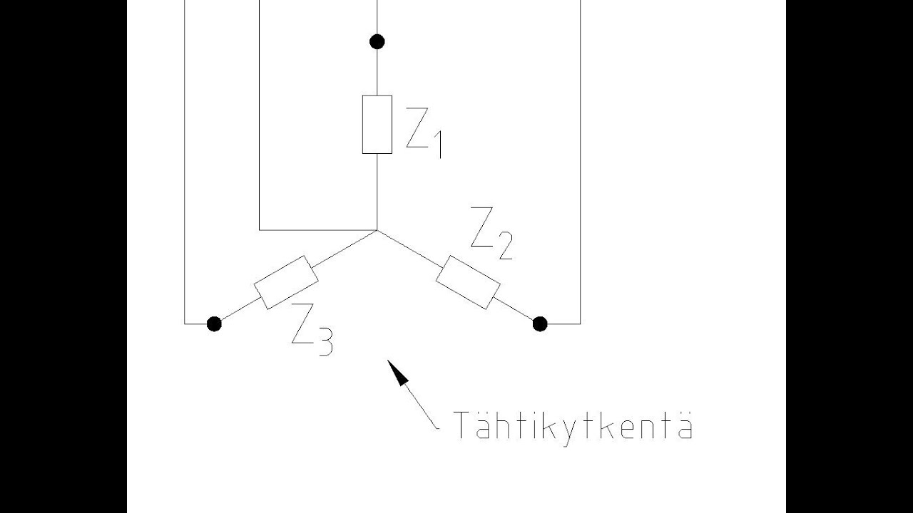 Mikä On Tähti Tai Kolmiokytkentä Kolmivaihetekniikassa Youtube