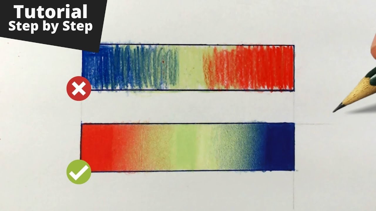 How To Blend Colored Pencils Like A Pro Youtube