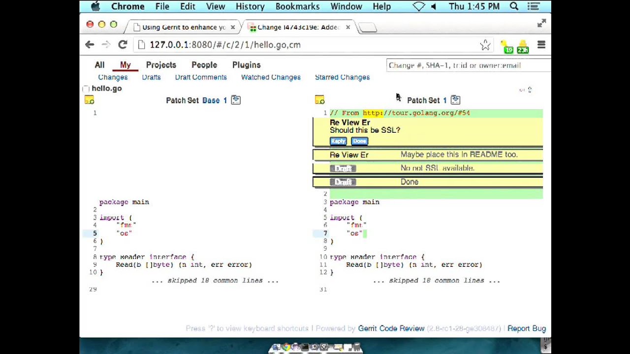 Using Gerrit To Enhance Your Git Youtube