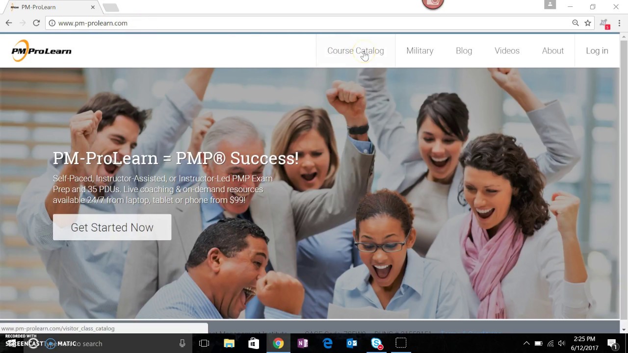 Pm Prolearn Course Catalog Tour Youtube