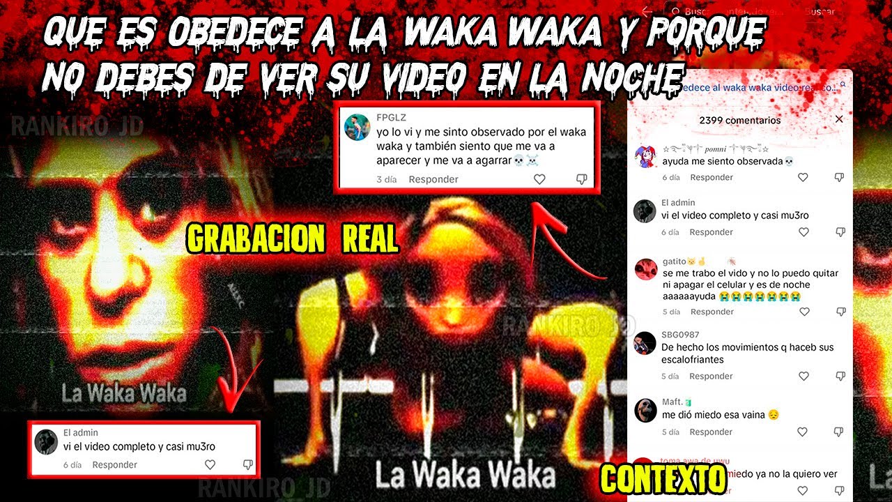 Que Es Obedece A La Waka Waka Y Porque No Debes De Ver Su Video En La