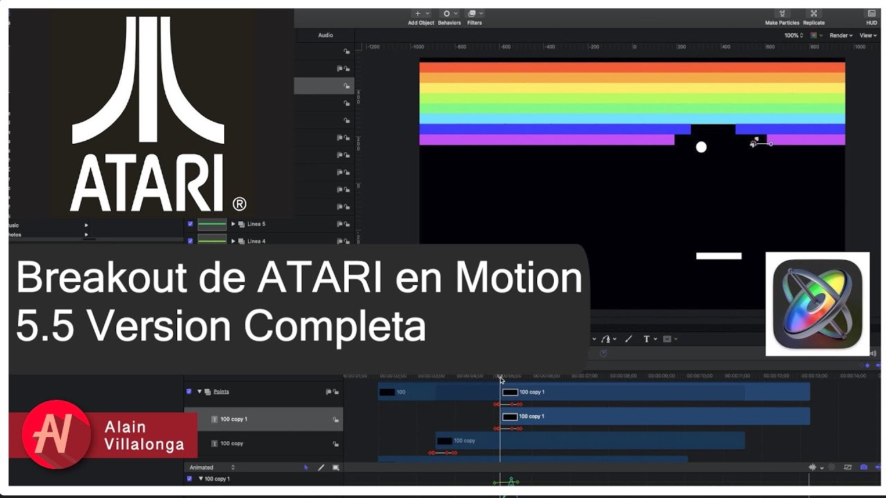 Atari Breakout Replica En Motion 5 5 De Apple Youtube