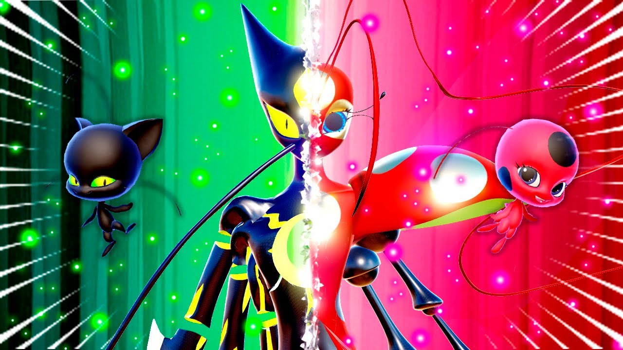 Miraculous Ladybug Duet Transformation God Tikki God Plagg True