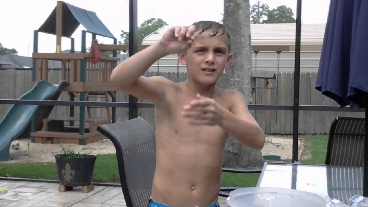 Ice Bucket Challenge Boy At Darcy Ryan Blog