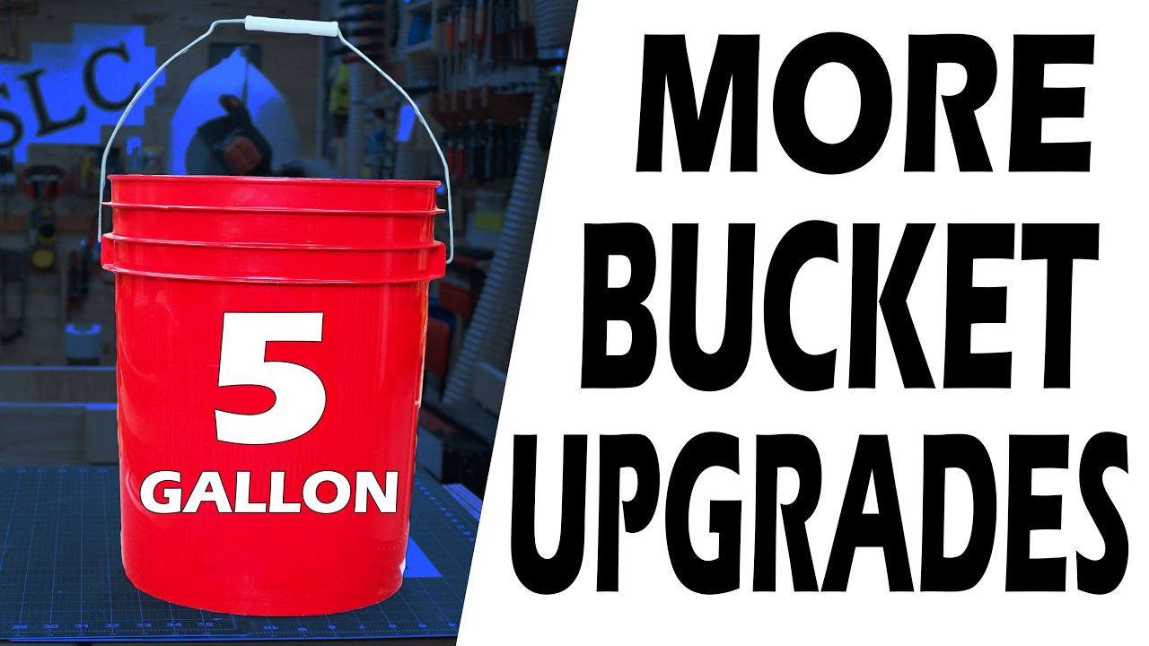 More 5 Gallon Bucket Hacks That You Need To Try Youtube
