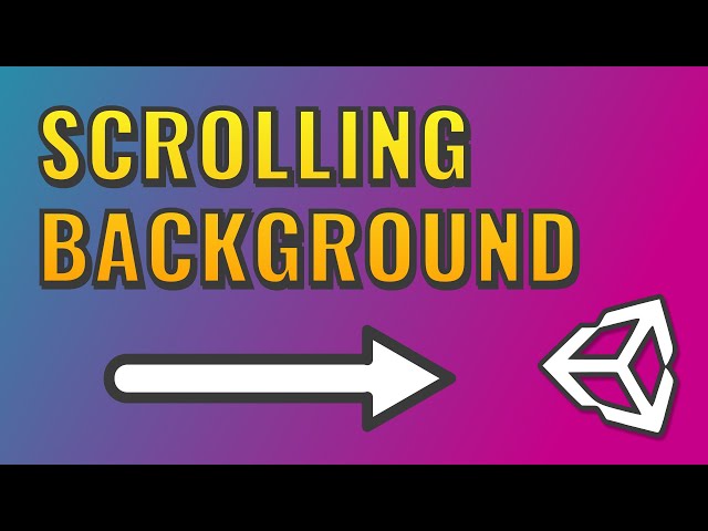 Unity Background Scrolling Effect
