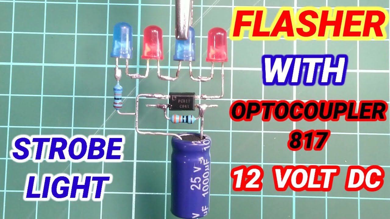 Led Flasher With Optocoupler At Sherry Goodson Blog