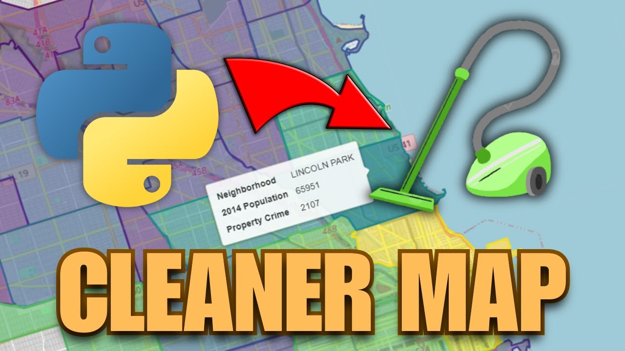 Clean Up Your Messy Maps In Python Youtube