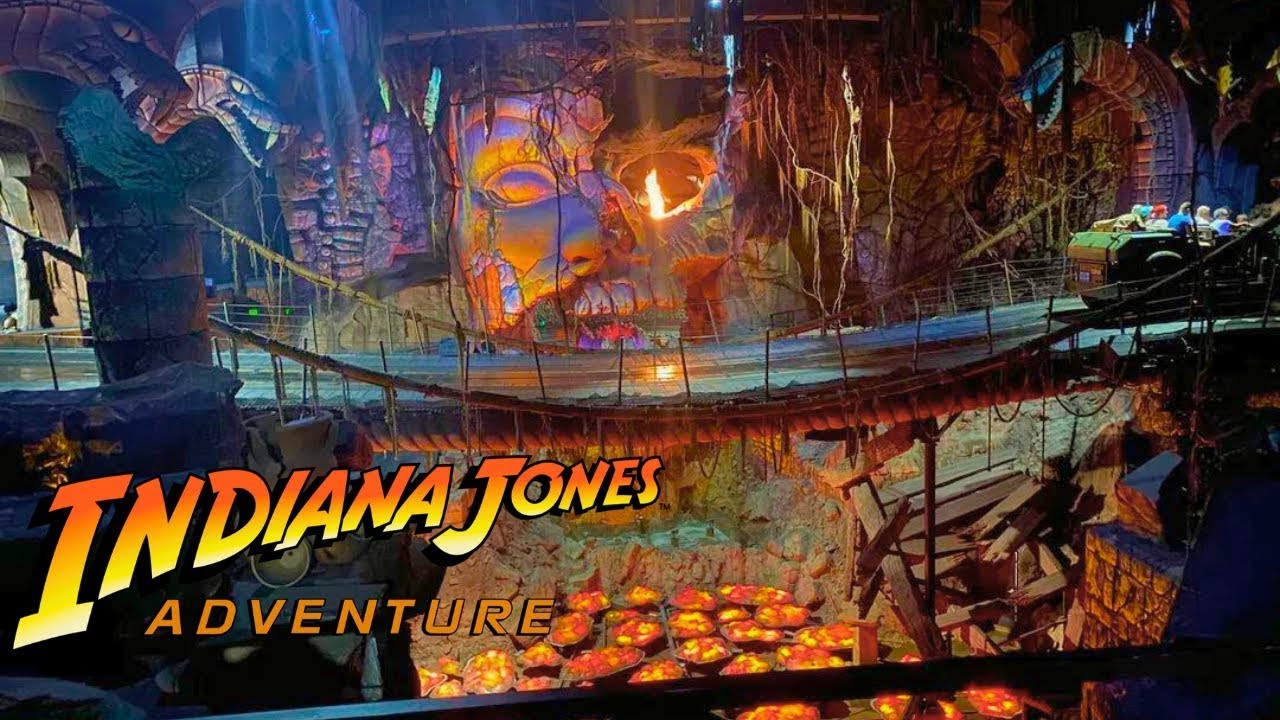 Indiana Jones Adventure Disneyland 2024 4k Youtube