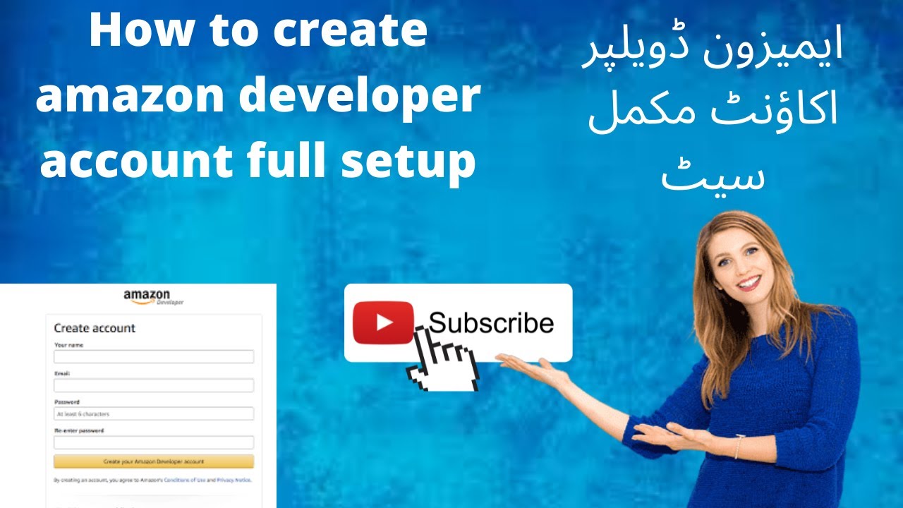 How To Create Amazon Developer Account Full Setup Youtube