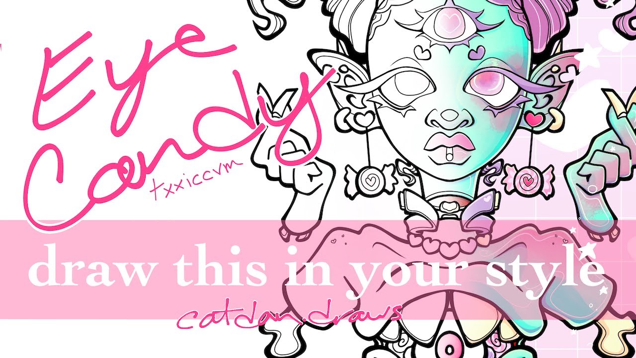 Txxiccvm Dtiys Eye Candy Monster Girl Speedpaint Youtube