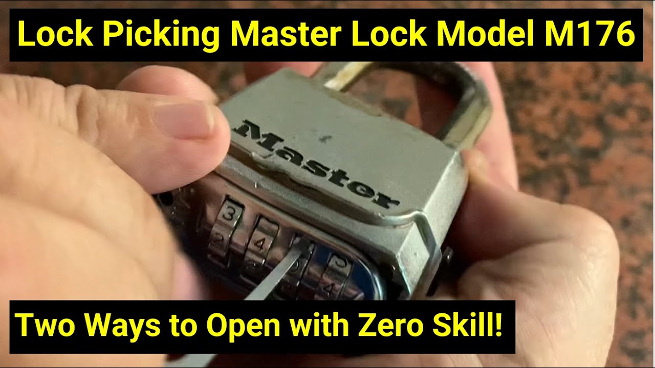How Do You Open A Master Lock Lock Box At Donald Altman Blog