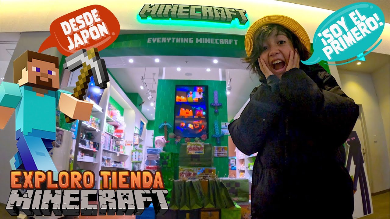 Existe La Tienda De Minecraft En Japon Y Soy El Primero En Visitarla