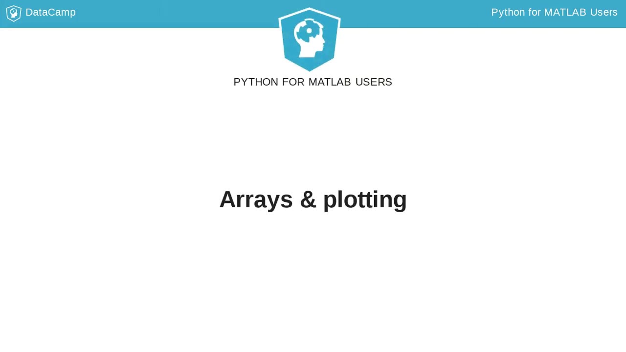 Python Tutorial Arrays Plotting Youtube