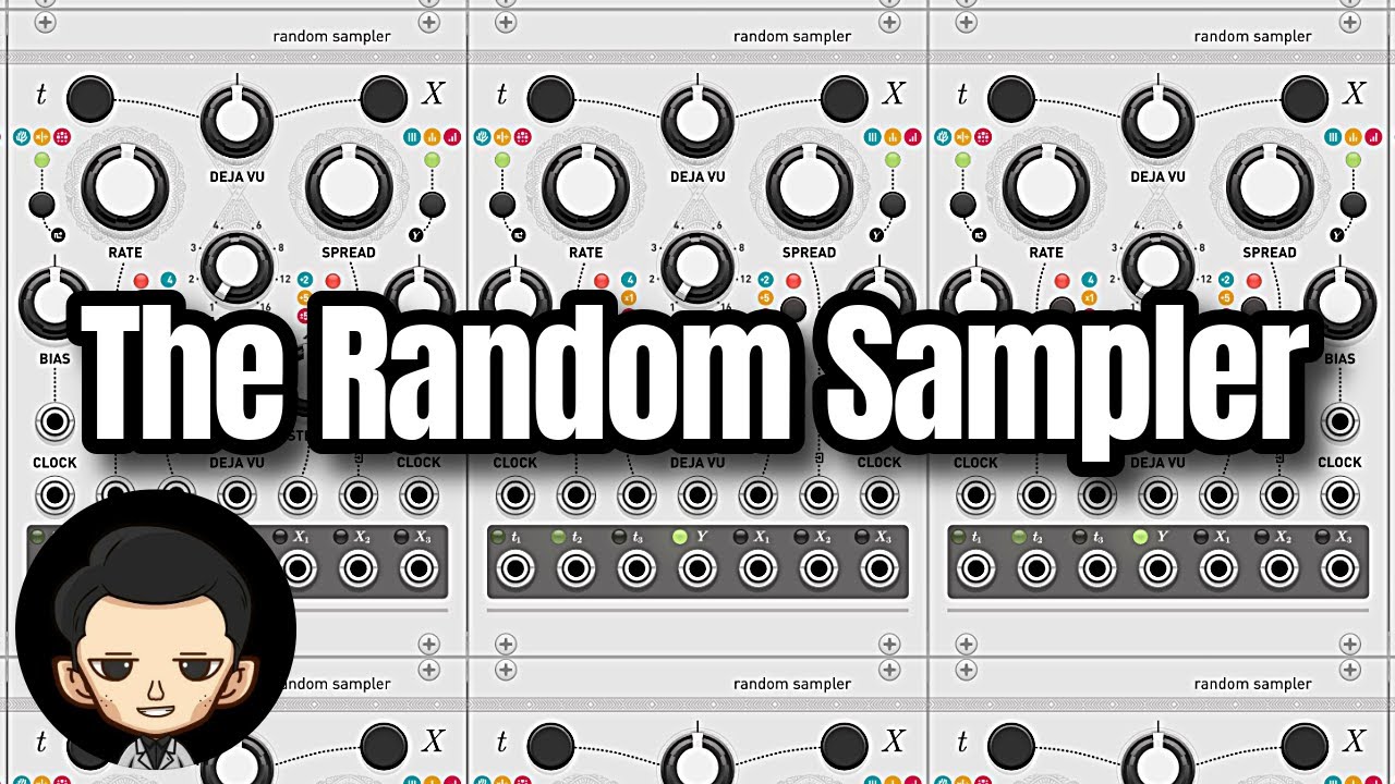The Random Sampler By Audible Instruments Vcv Rack Module Overview