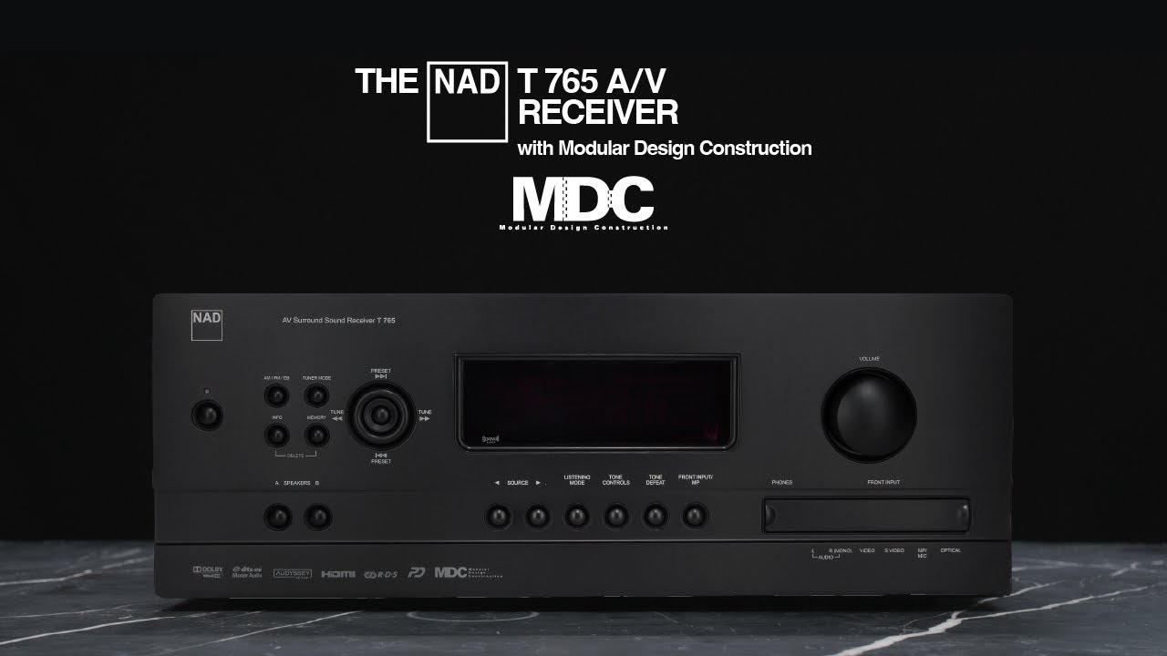 Nad Electronics Iconic Technology Modular Design Construction Mdc