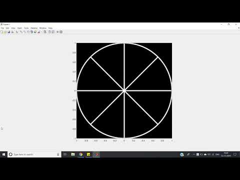 Matlab Graphics On Rotating Wheel Matlab Programming