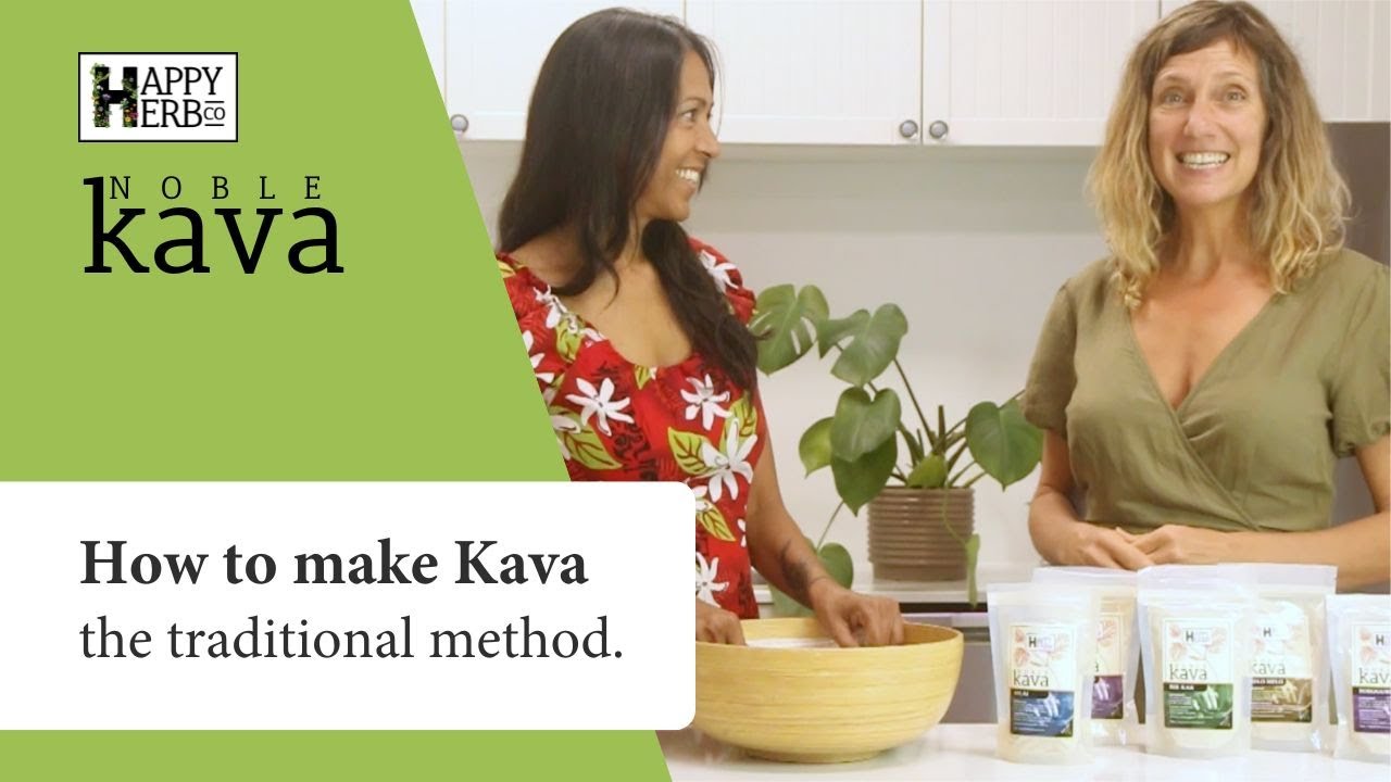 Herbal How To Make Kava The Traditional Way Youtube
