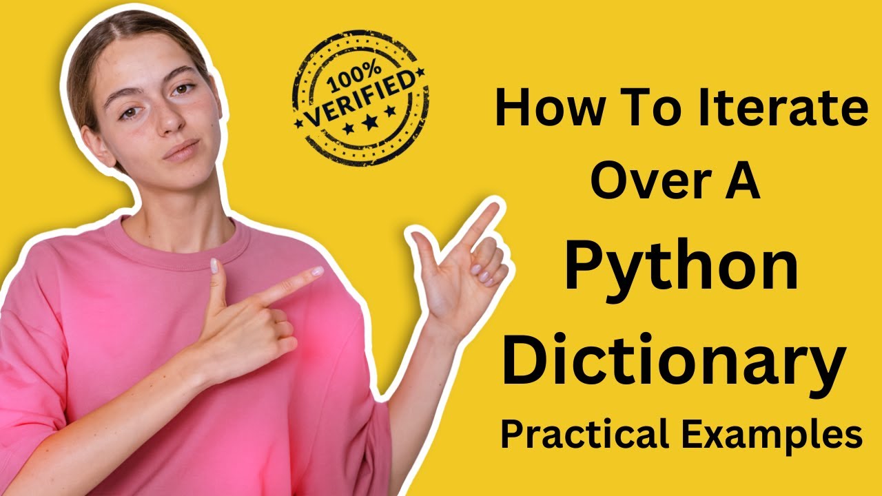 How To Iterate Over A Python Dictionary Practical Examples Youtube